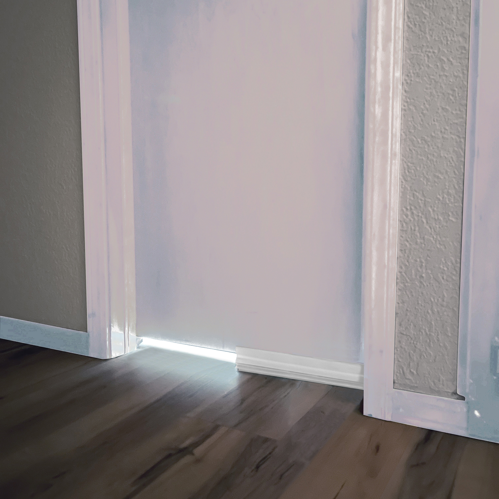 INTERIOR LIGHT & SOUND UNDER DOOR SEAL 32"- WHITE - Climaloc Solutions
